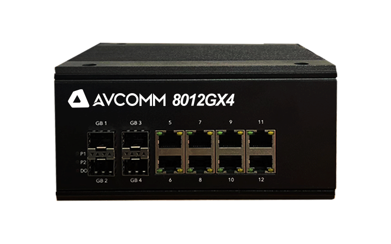 8012GX4-4LX-10 | AVCOMM Technologies Inc--Industrial IT Expert
