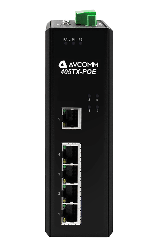 405TX-POE | AVCOMM Technologies Inc--Industrial IT Expert